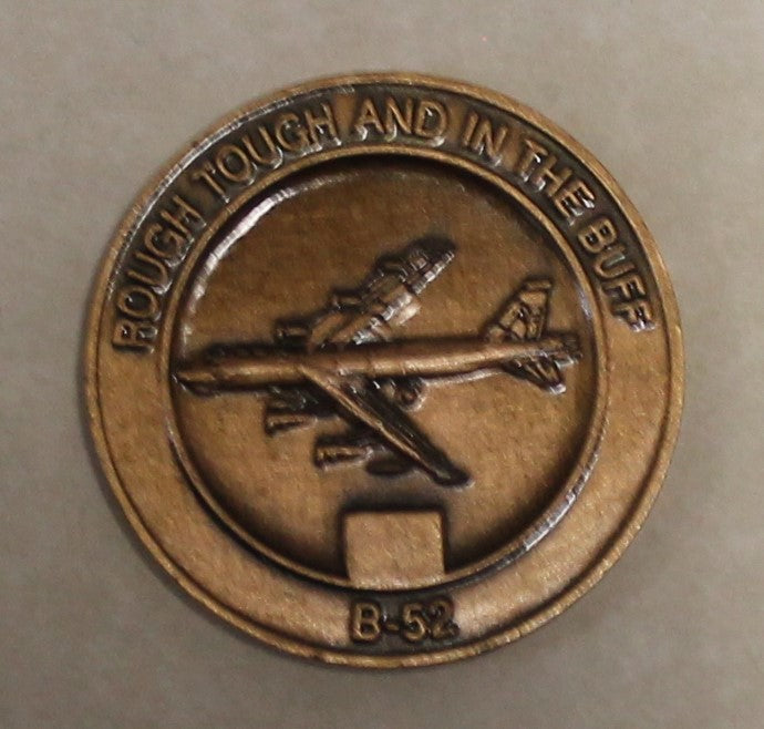 23rd Bomb Squadron B-52 Bomber Rough Tough and in the BUFF bronze Air – Rolyat Military Collectibles