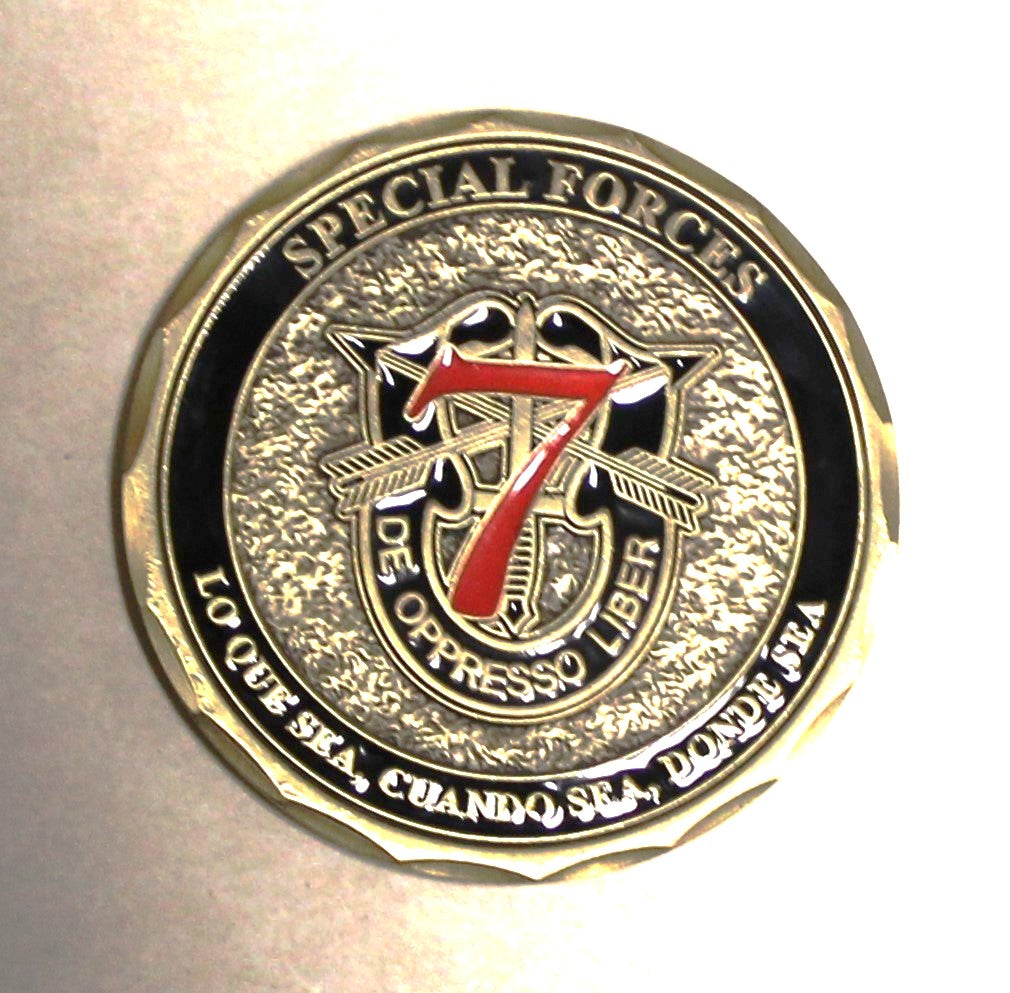 7th Special Forces Airborne 1st Battalion Bravo Company ODA 7122 Army ...