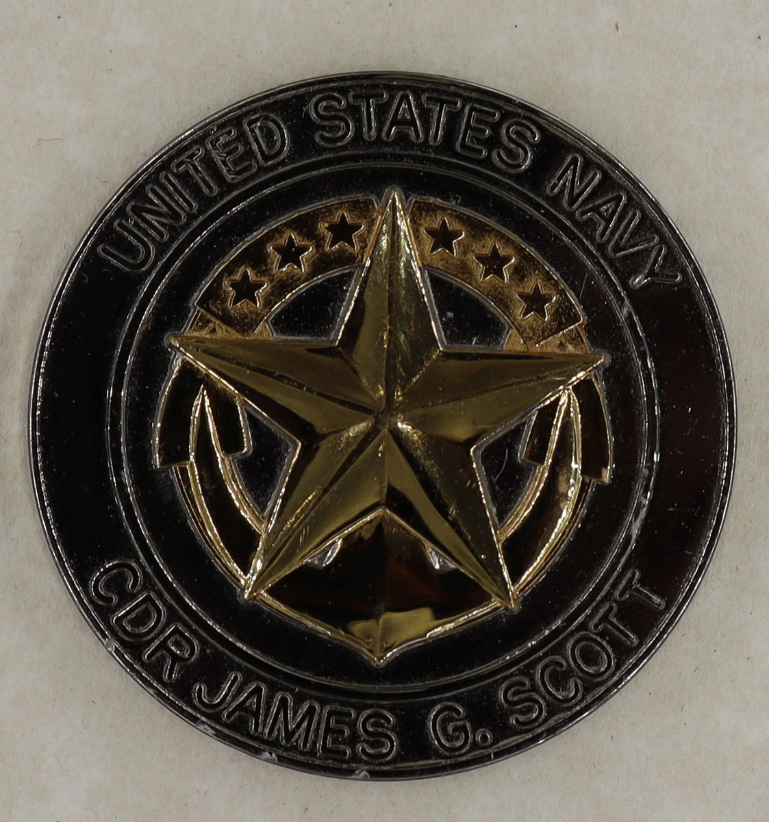 HELSUPPRON FIVE Providers CDR James G. Scott Navy Challenge Coin ...