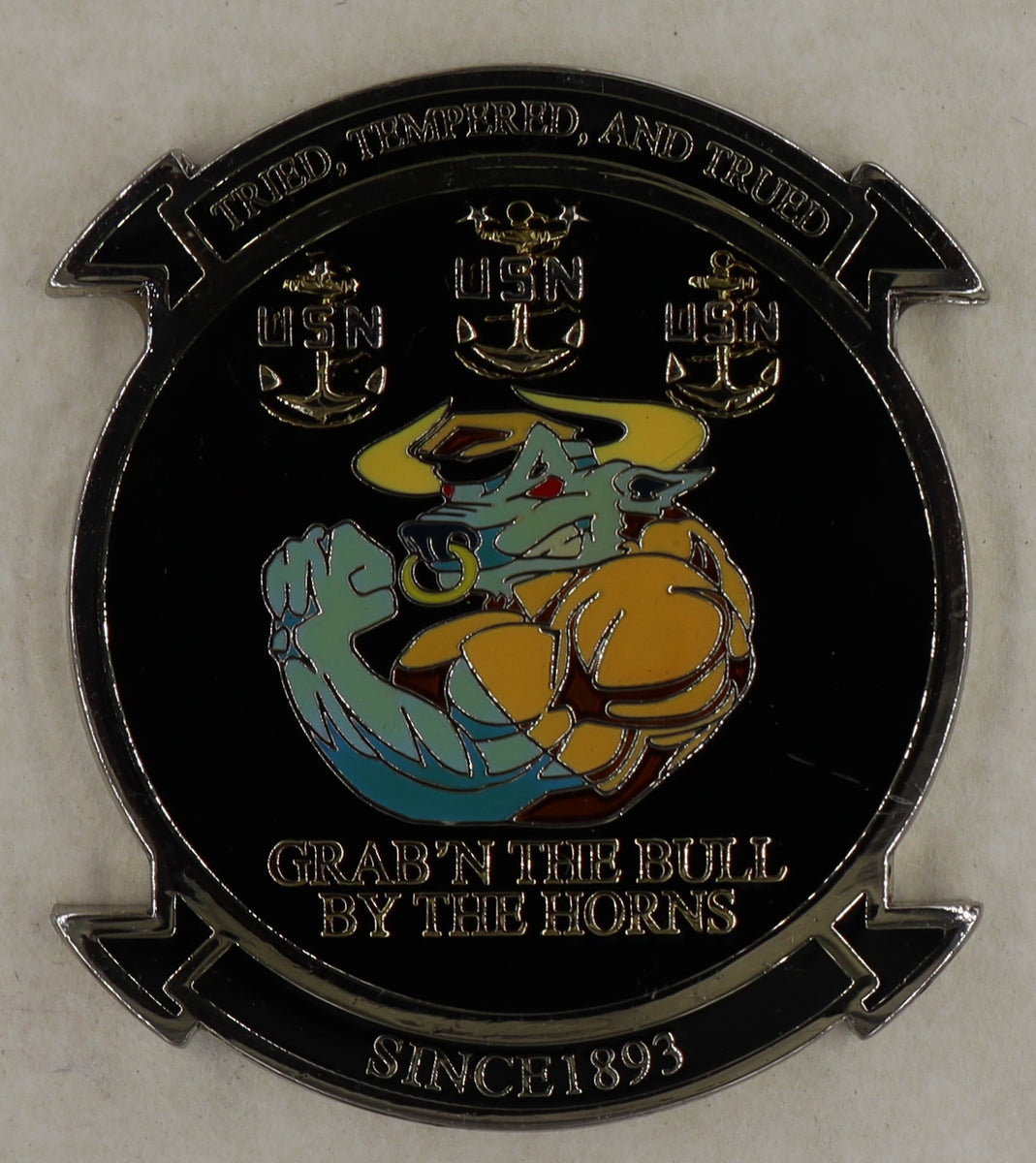 HSC-26 Chargers CPO Mess Navy Challenge Coin – Rolyat Military Collectibles