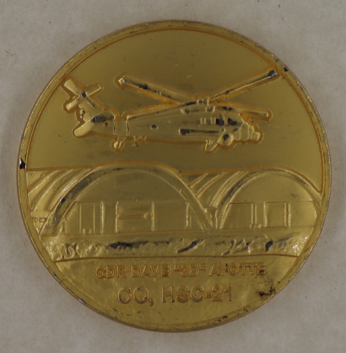 HSC-21 Blackjacks CDR Dave "3d" Ayotte Navy Challenge Coin – Rolyat ...