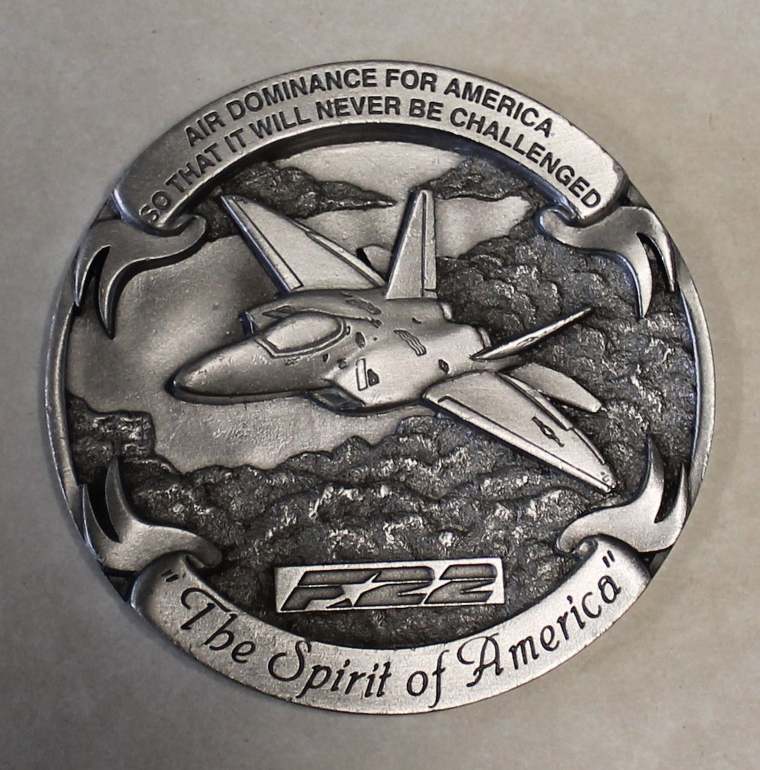 F-22 Raptor 5th Gen Fighter Jet Introduction 9Apr1997 Contractors: Loc ...