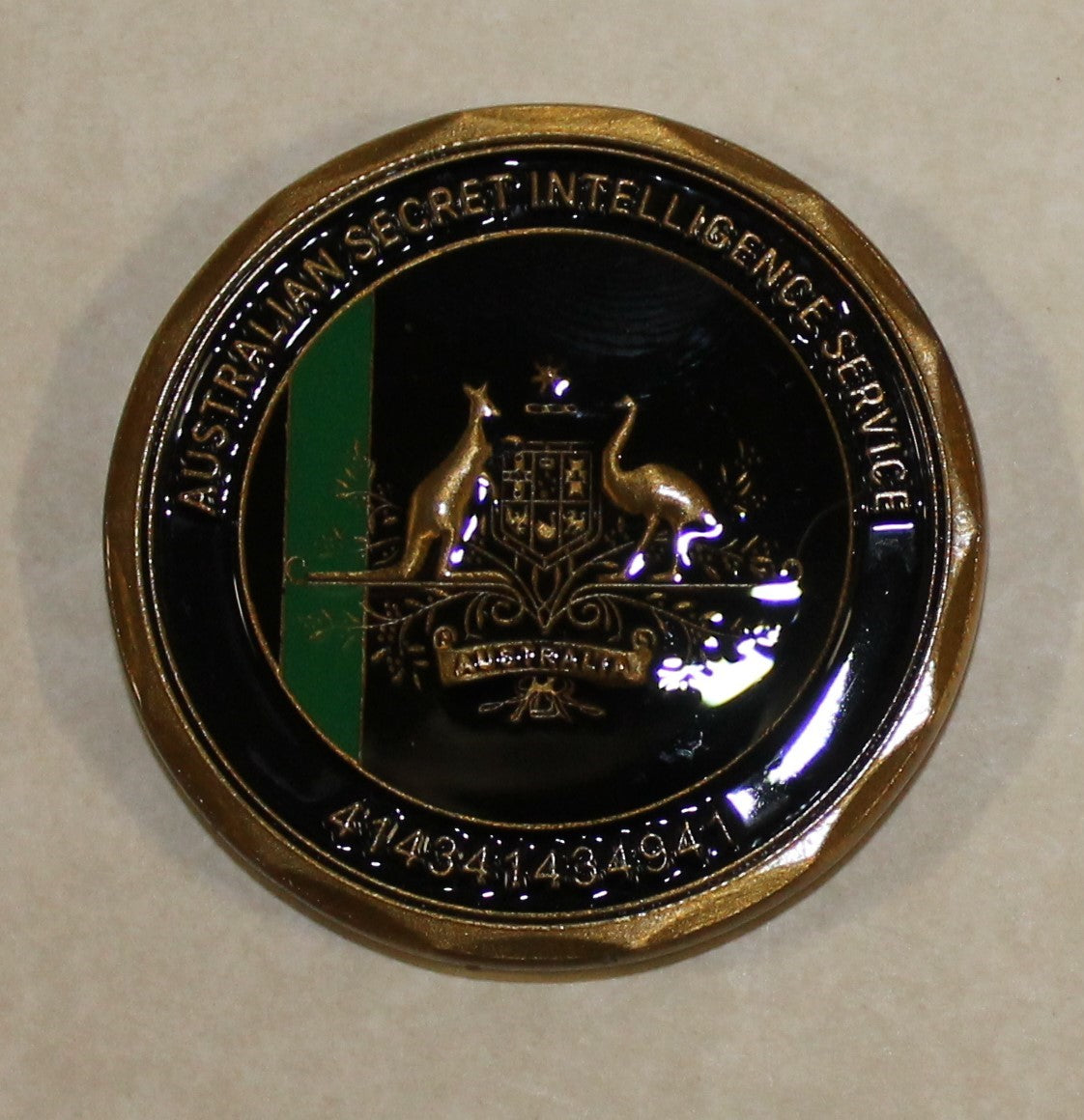 Australian Secret Intelligence Service ASIS Iraq Office Challenge Coin ...