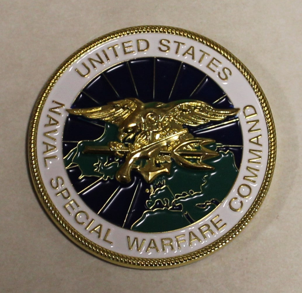 Command Master Chief CMC J T Linzy Naval Special Warfare Command SEAL ...
