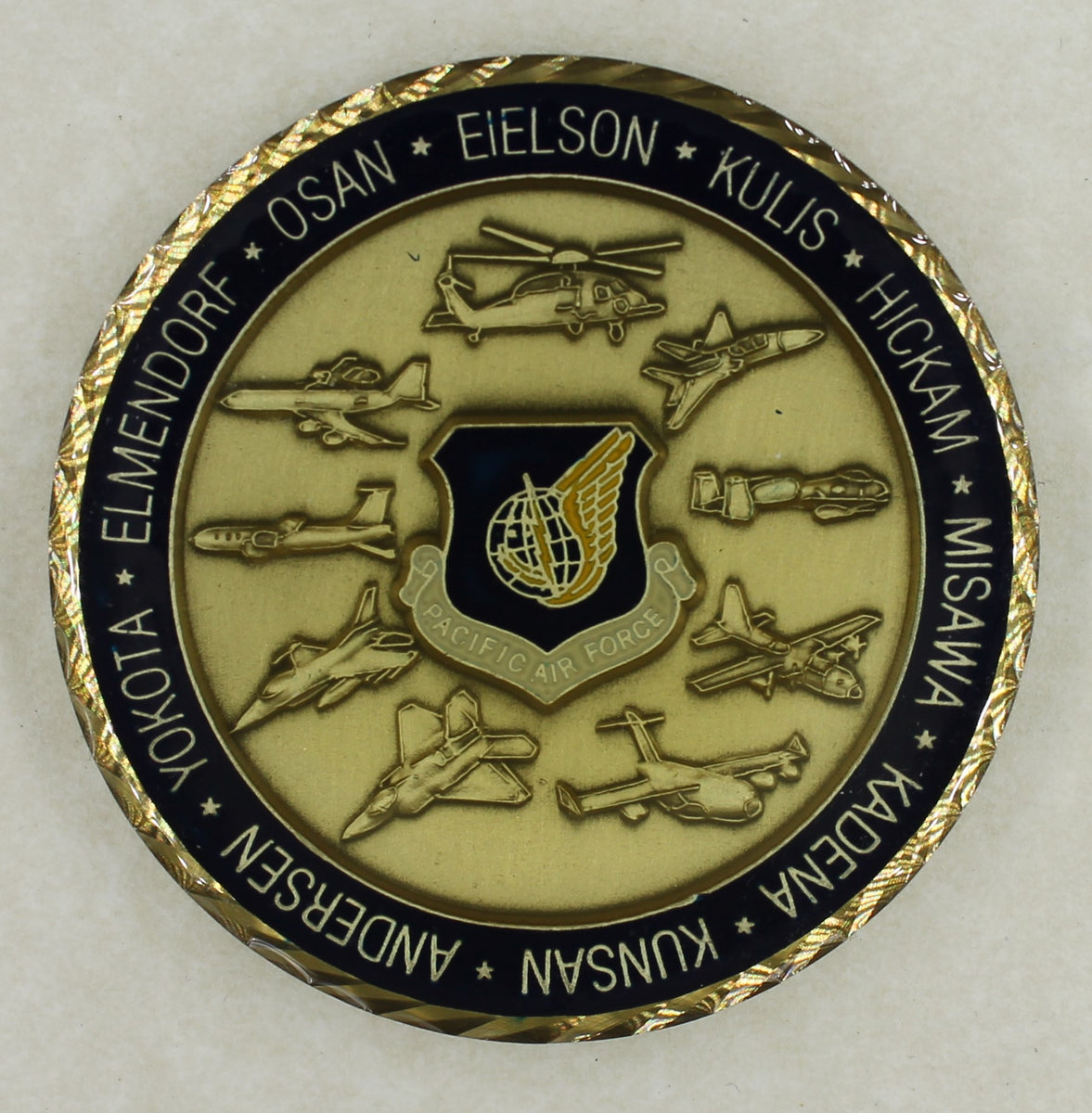 PACAF Inspector General Bearcats Air Force Challenge Coin – Rolyat ...