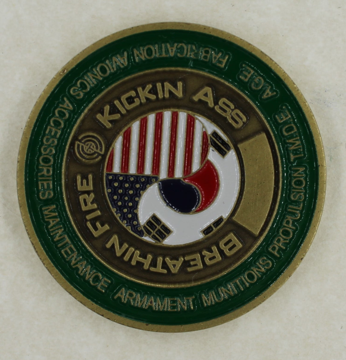 8 MXS Warfitters Kunsan AB ROK Air Force Challenge Coin – Rolyat ...