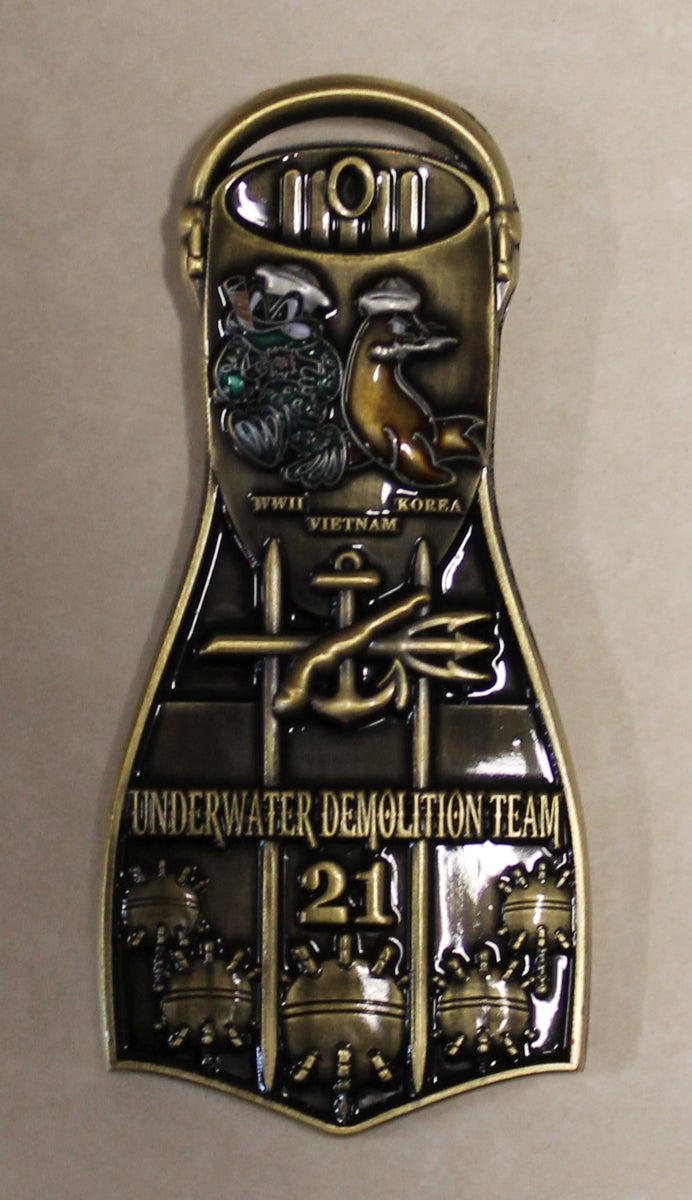 SEAL Team 4 / Four / Heritage Underwater Demolition Team UDT-21 Frogma ...