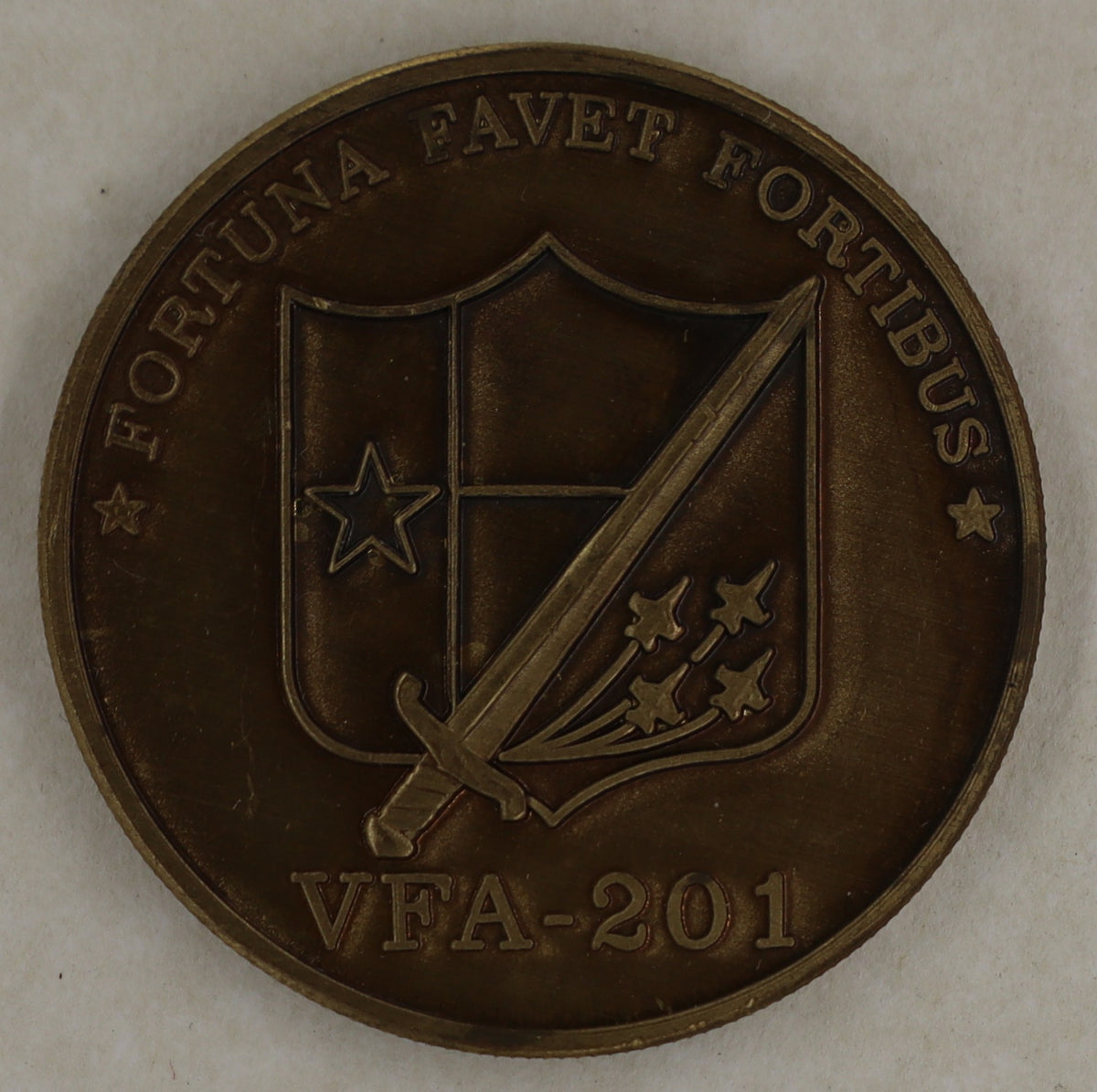 Strike Fighter Squadron 201 (VFA-201) Hunters Navy Challenge Coin ...