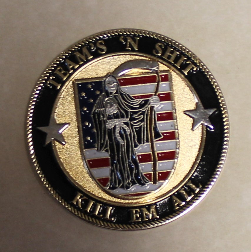 SEAL Grim Reaper Sniper Team's 'N Sh!t Kill Em All Navy Challenge Coin ...