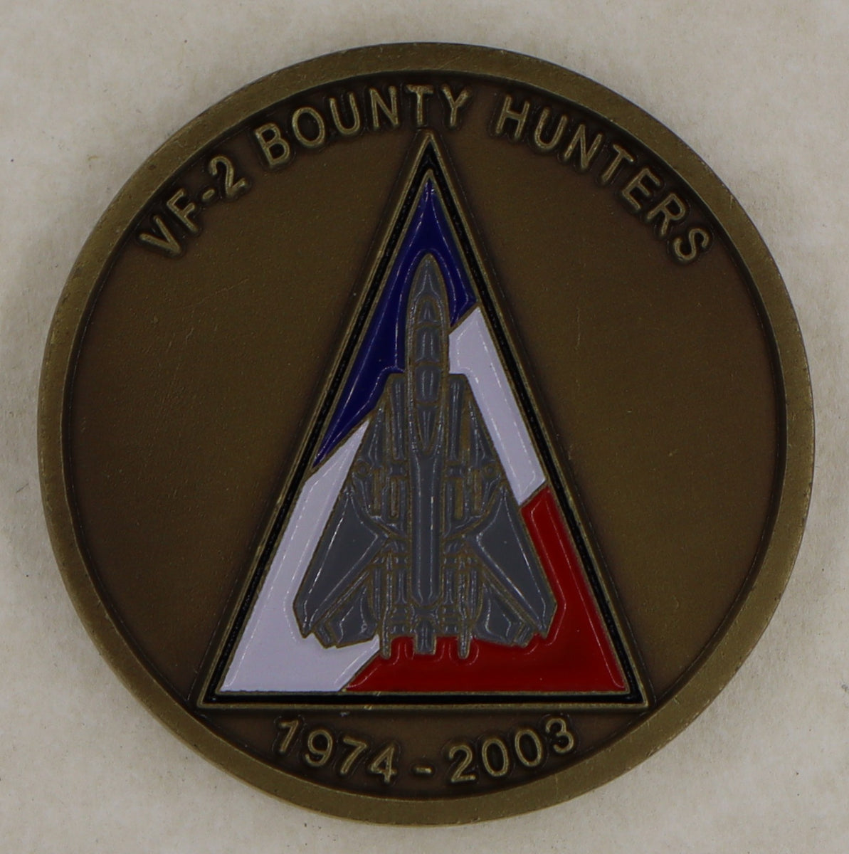 Strike Fighter Squadron 2 (VFA-2) Bounty Hunters Navy Challenge Coin ...