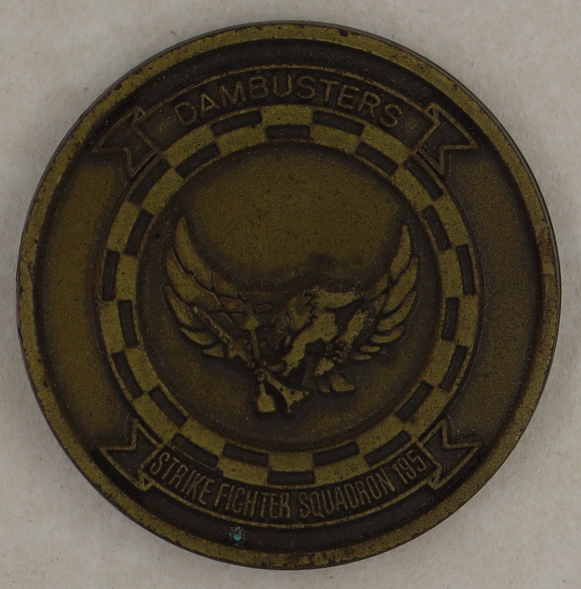 Strike Fighter Squadron 195 (VFA-195) Dambusters Navy Challenge Coin ...