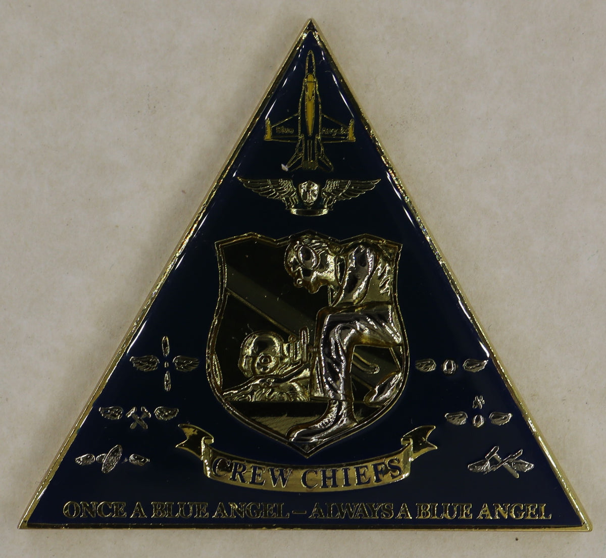 Blue Angels Crew Chiefs Navy Challenge Coin – Rolyat Military Collectibles
