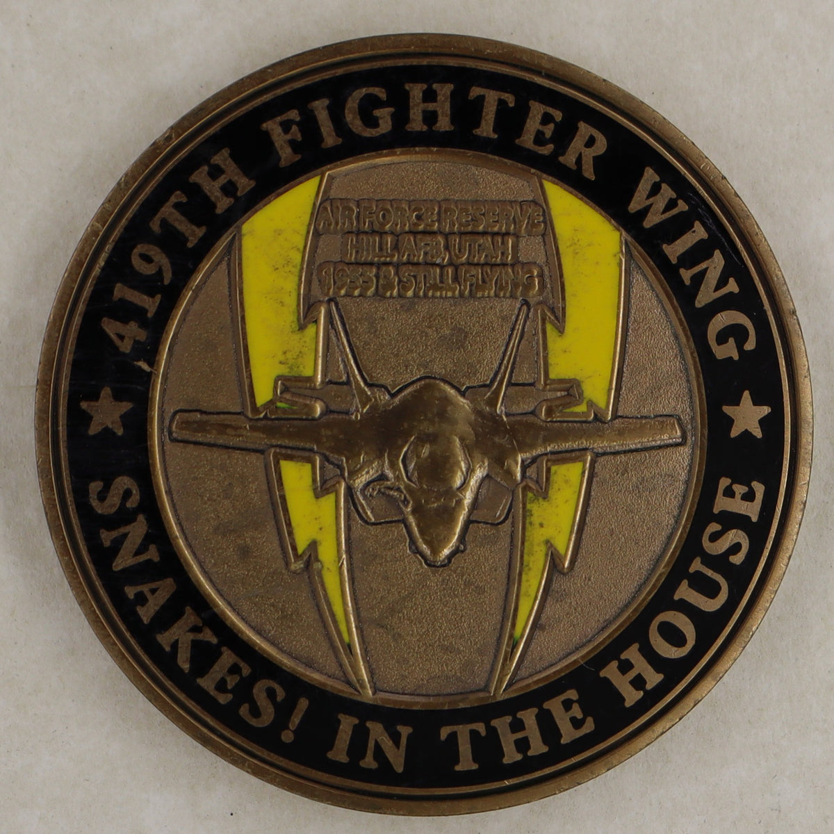 466th Fighter Squadron Diamondbacks Air Force Challenge Coin – Rolyat ...