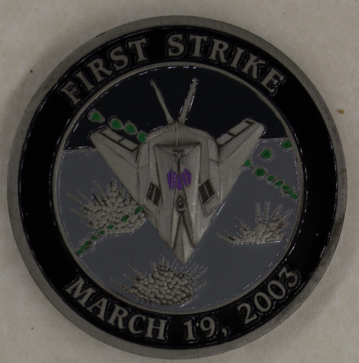 8th Aircraft Maintenance Unit The Black Sheep Air Force Challenge Coin ...