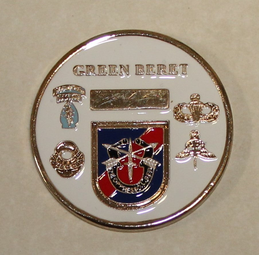 20th Special Forces Group (Airborne) 1st Battalion Army Challenge Coin ...