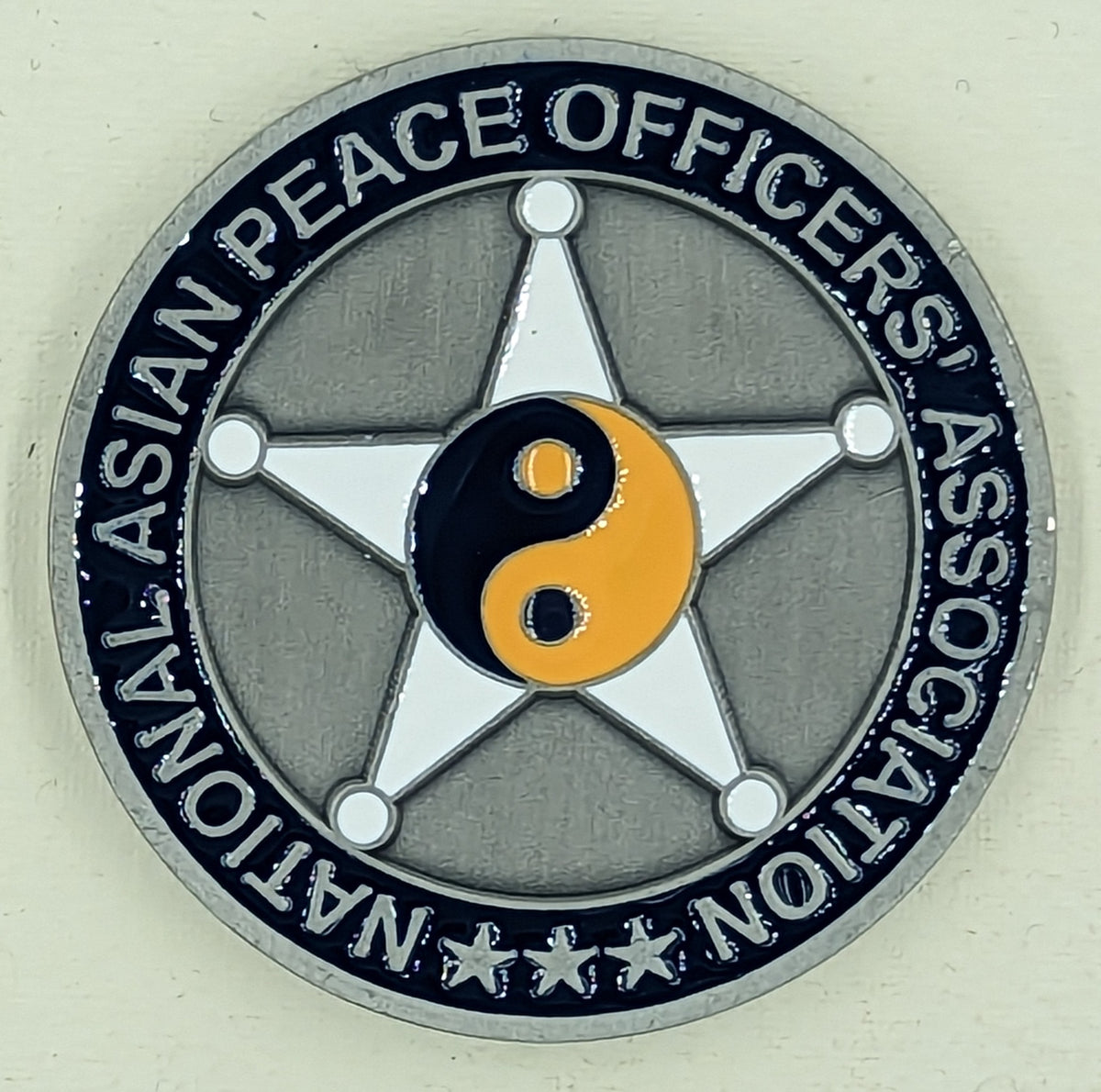 National Asian Peace Officers Association 2012 Police Challenge Coin ...