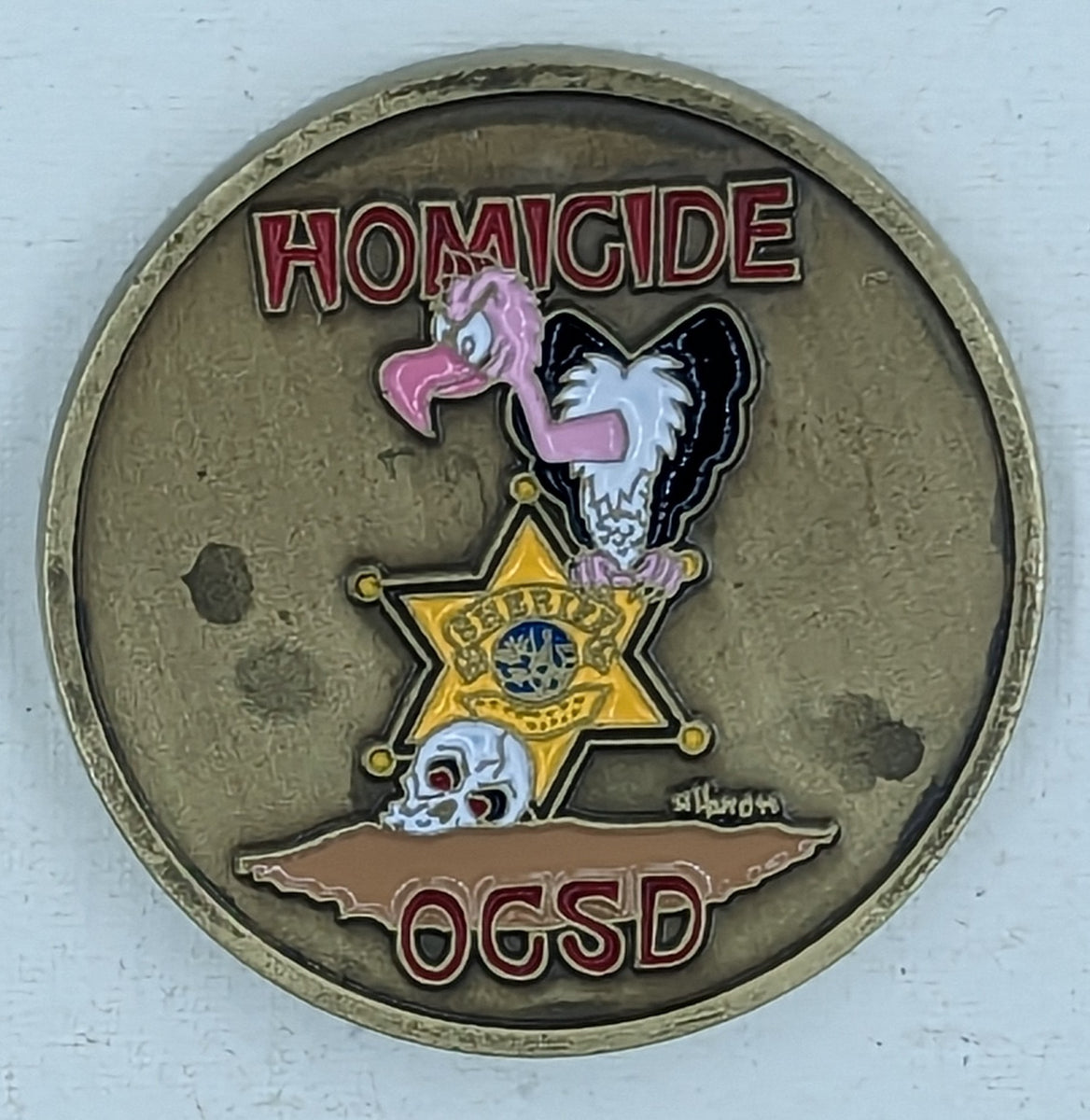 Orange County Deputy Sheriff Homicide Police Challenge Coin – Rolyat ...