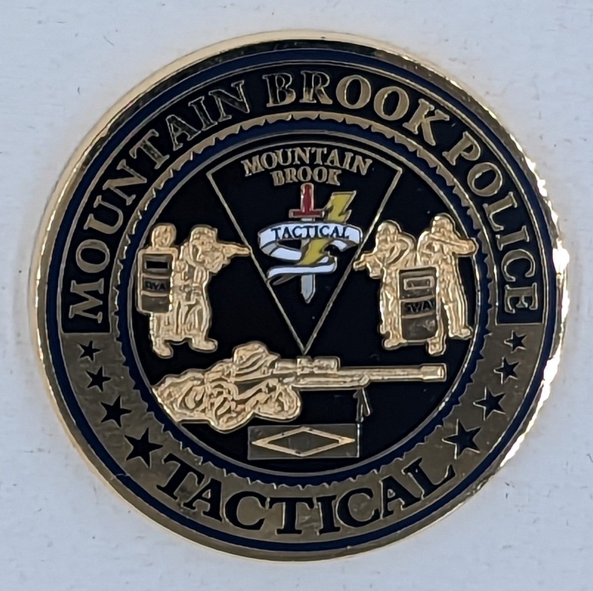 Mountain Brook AL Tactical Police Challenge Coin – Rolyat Military ...