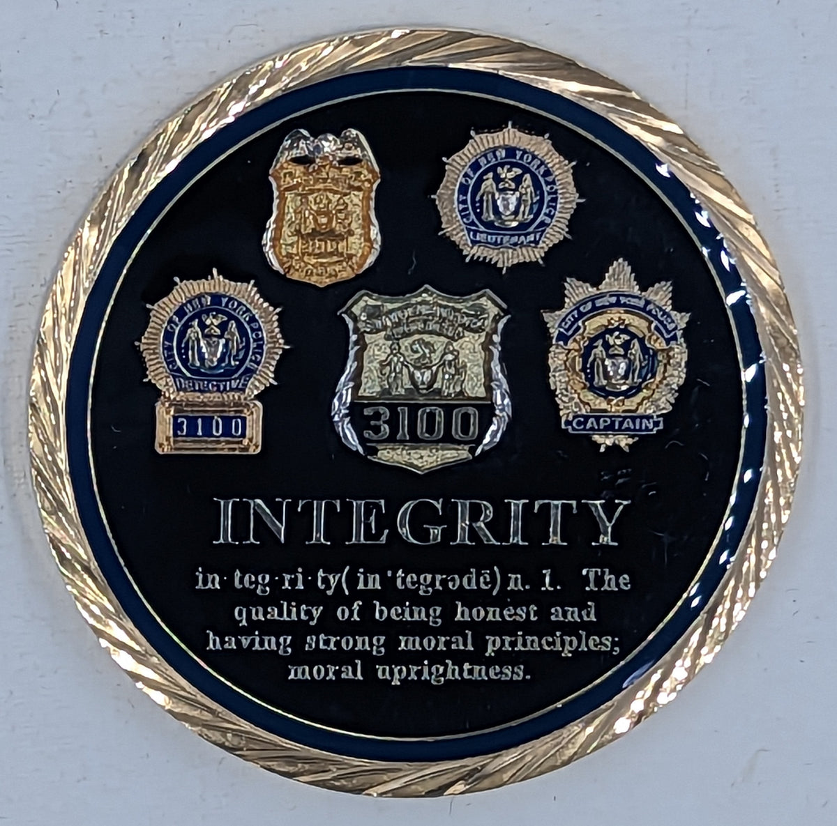 NYPD Internal Affairs Integrity Police Challenge Coin – Rolyat Military ...