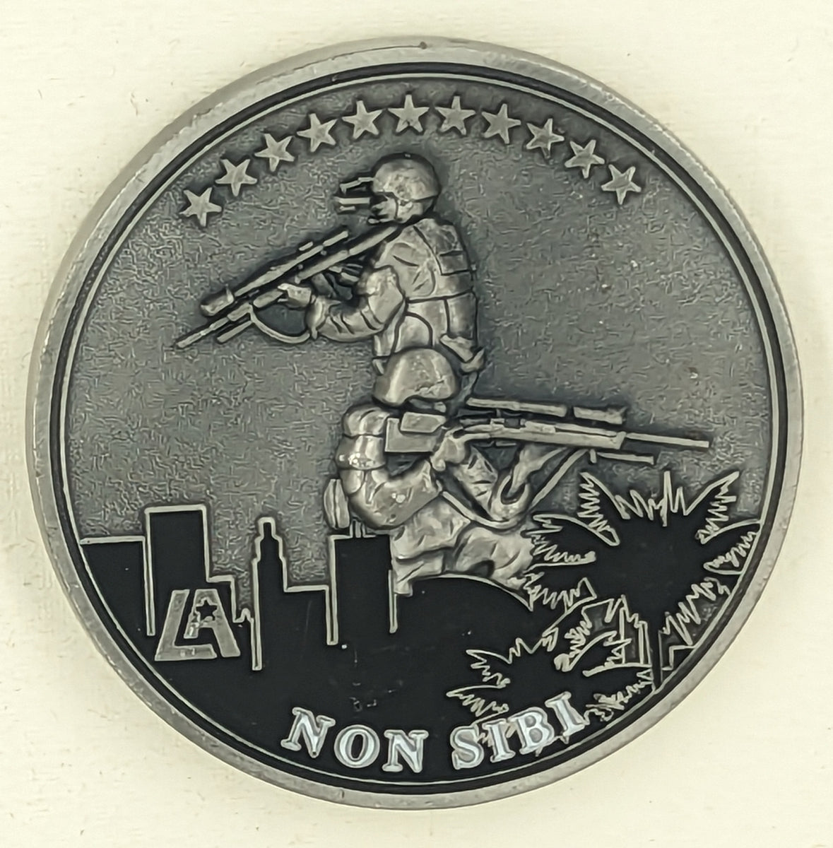 LAPD Hunt The Wolf Police Challenge Coin – Rolyat Military Collectibles