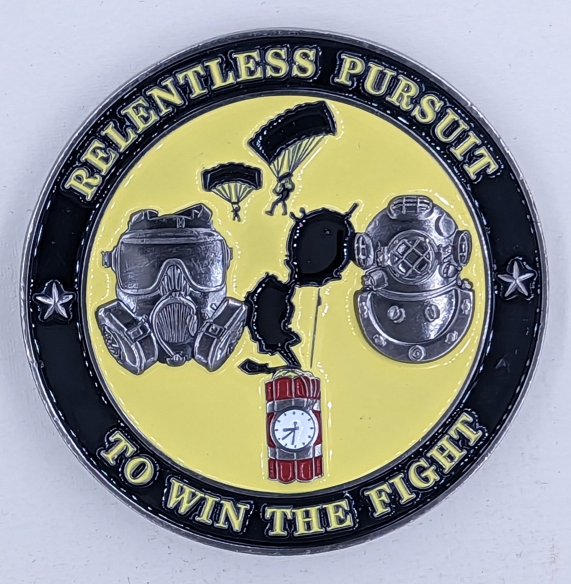 EOD Training and Evaluation Unit Two Navy Challenge Coin – Rolyat ...