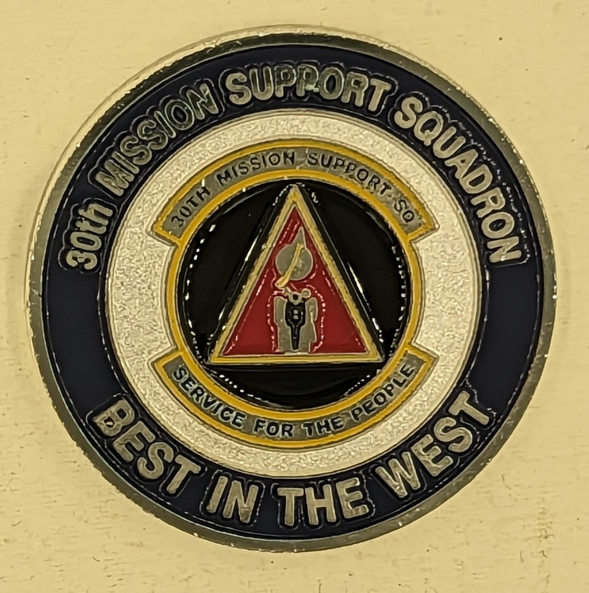 30th Mission Support Sq Commanders Air Force Challenge Coin – Rolyat ...
