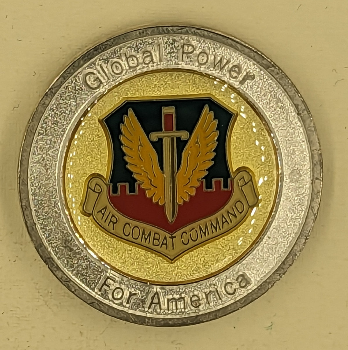 HQ Air Combat Command Transportation Air Force Challenge Coin – Rolyat ...