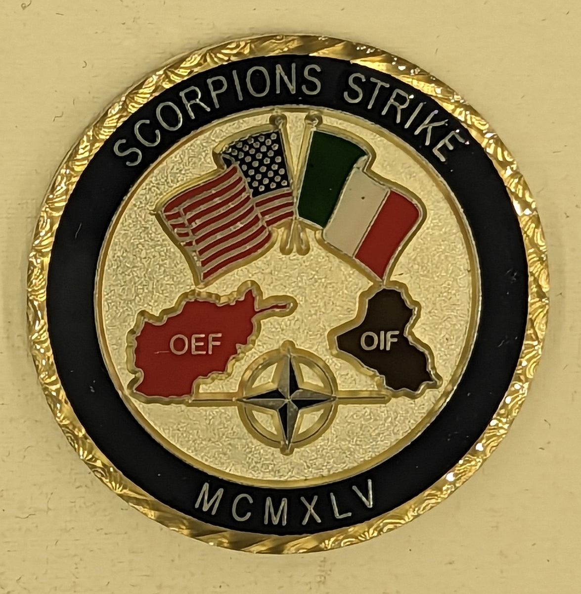 603D Air Control Sq Scorpions Strike Air Force Challenge Coin – Rolyat ...
