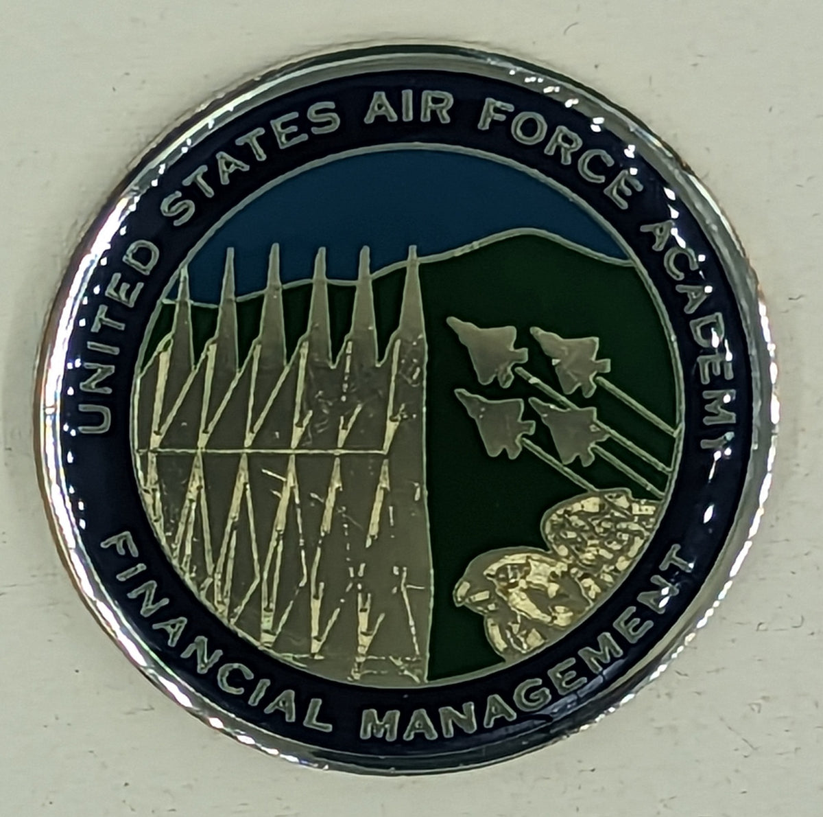 USAF Academy Financial Management Air Force Challenge Coin – Rolyat ...