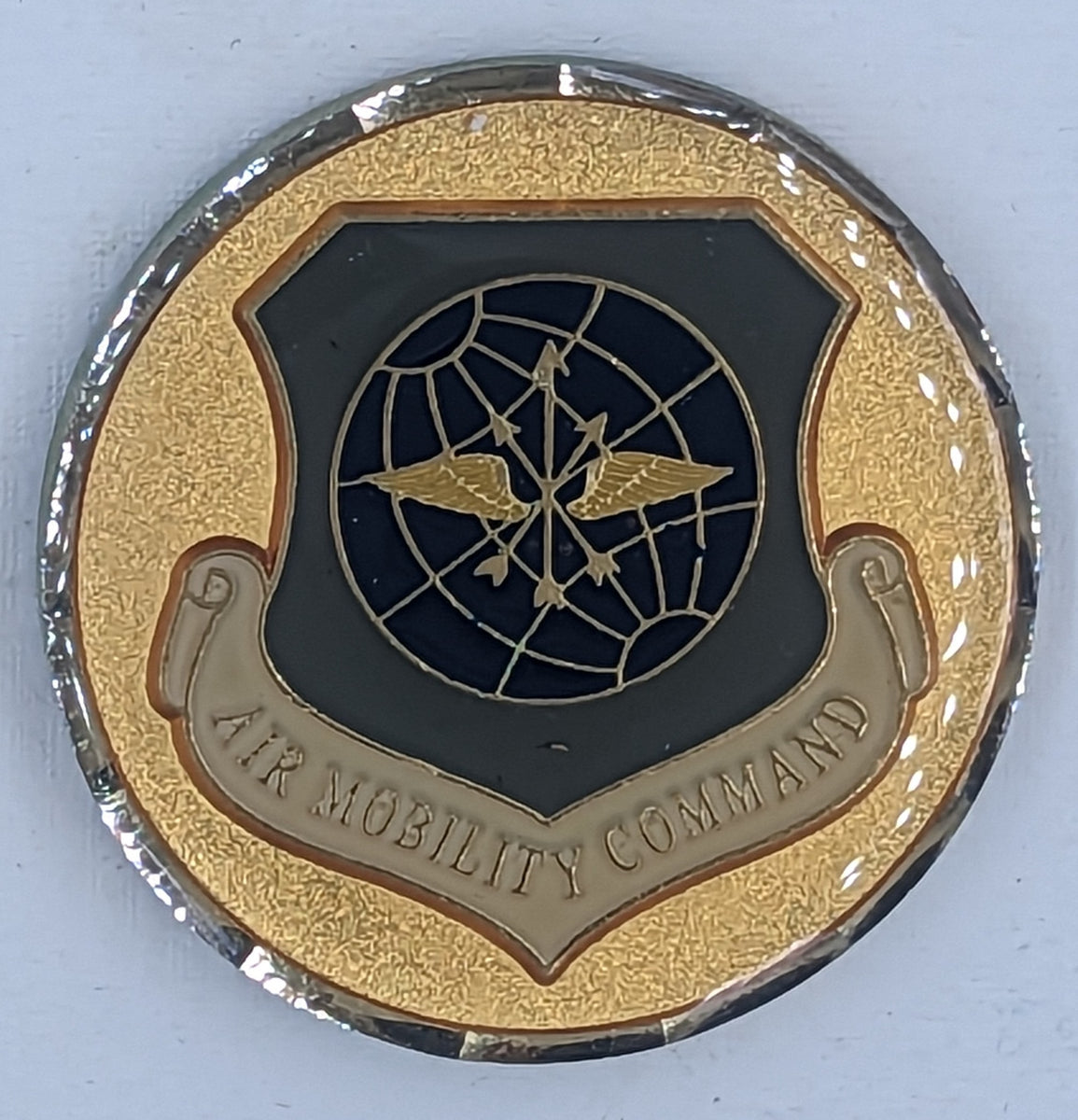 726 AMS Air Mobility Command Air Force Challenge Coin – Rolyat Military ...
