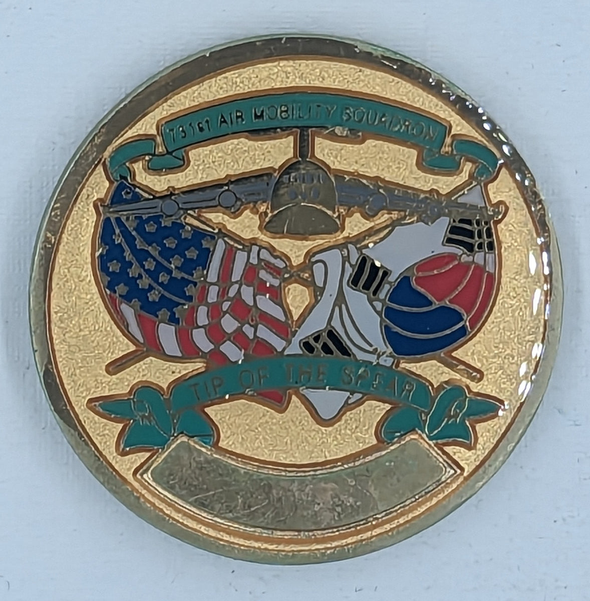 731 AMS Tip of the Spear Air Force Challenge Coin – Rolyat Military ...