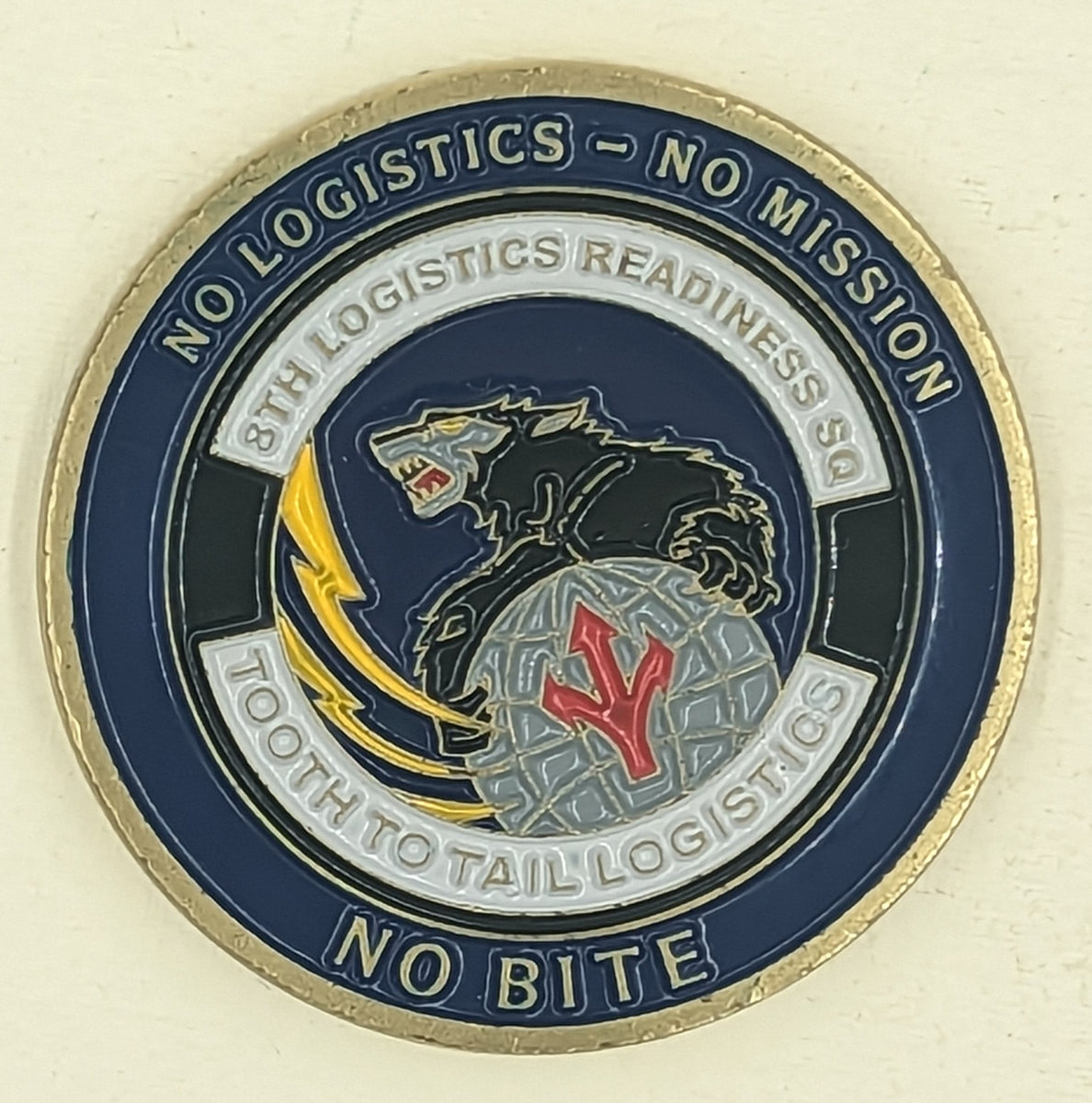 6th Logistics Readiness Sq Wraith Commander Air Force Challenge Coin ...