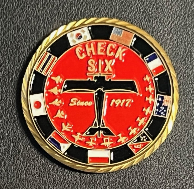 36th Fighter Squadron F-16 Falcon Fiends Check Six Since 1917, 100 Yea ...