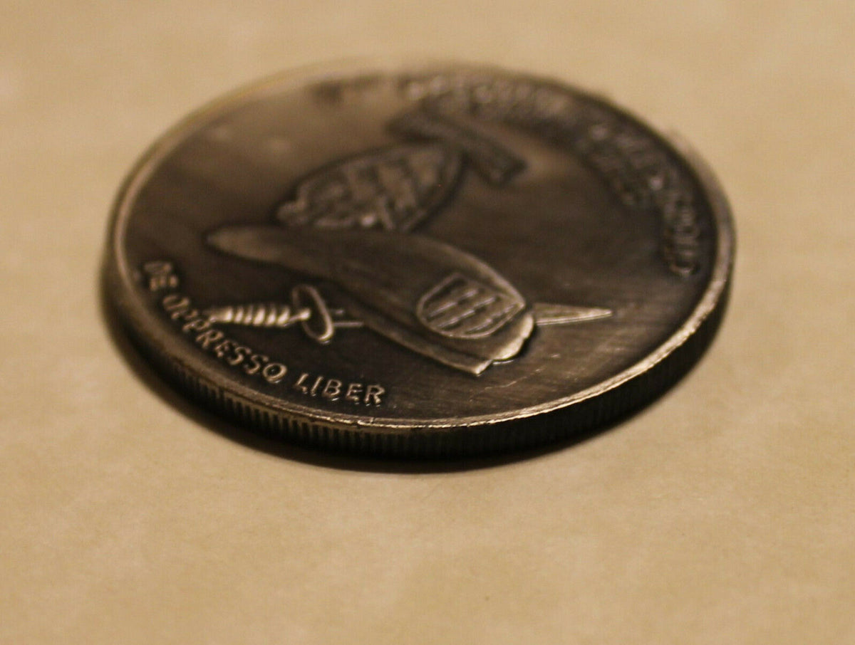 12th Special Forces Gp Airborne 1st Special Forces Antique Silver Chal ...