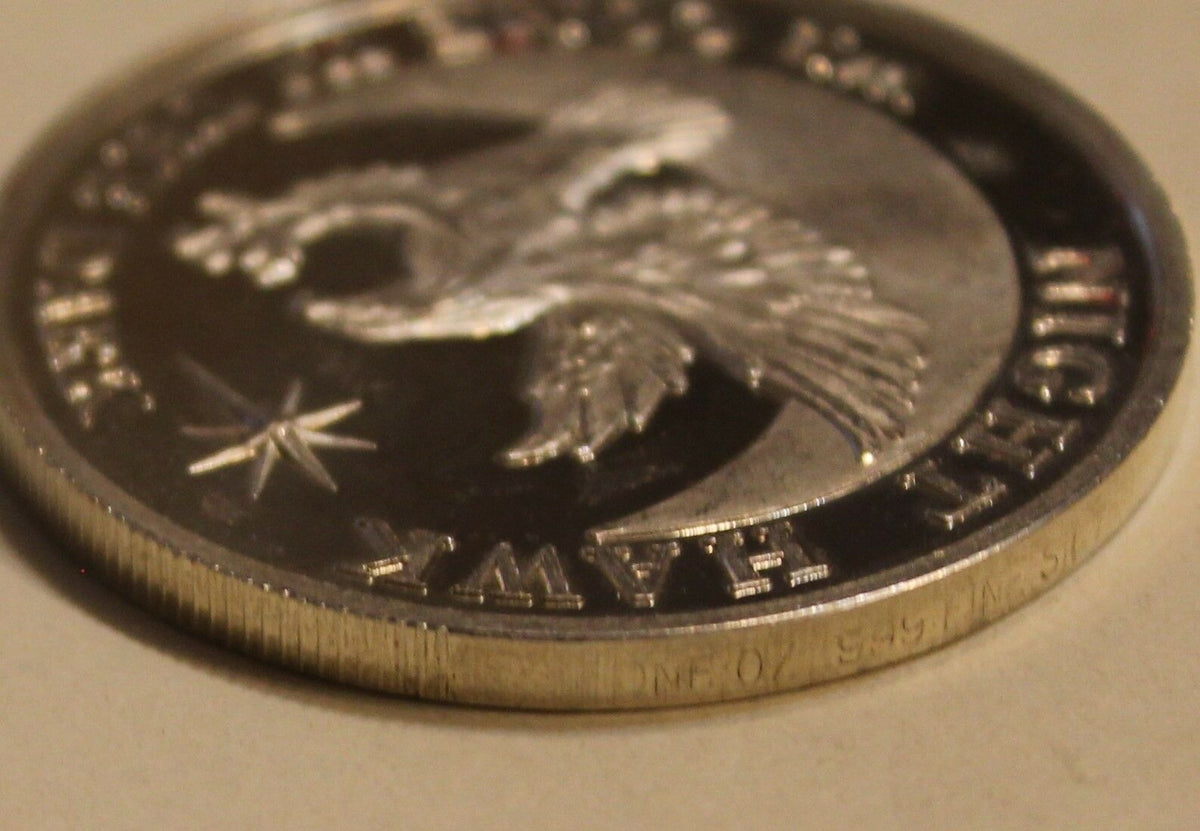 55th Rescue Squadron Pararescue PJ Silver Air Force Challenge Coin ...