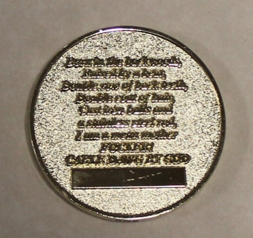 CABLE DAWG BY GOD Communications / Comm Gold Plated Air Force Challeng ...