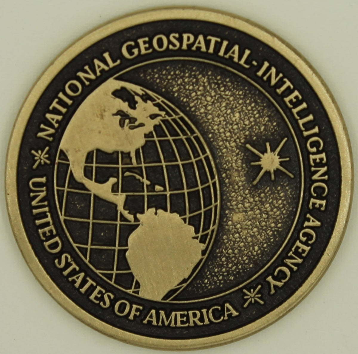 National Geospatial Intelligence Agency NGA Challenge Coin – Rolyat ...