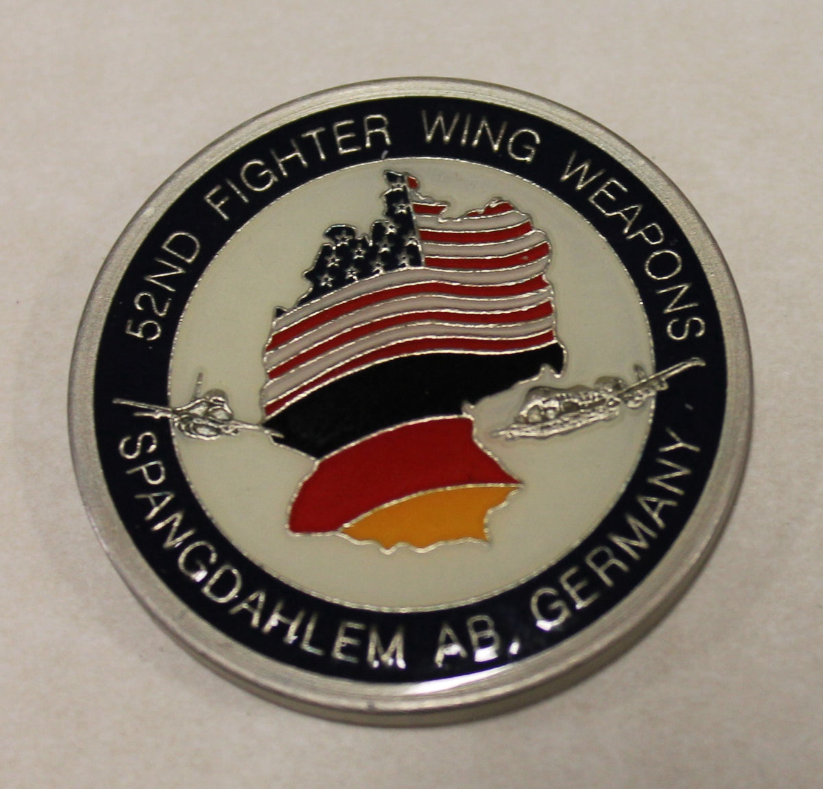 52nd Fighter Wing Weapons Air Force Challenge Coin – Rolyat Military ...