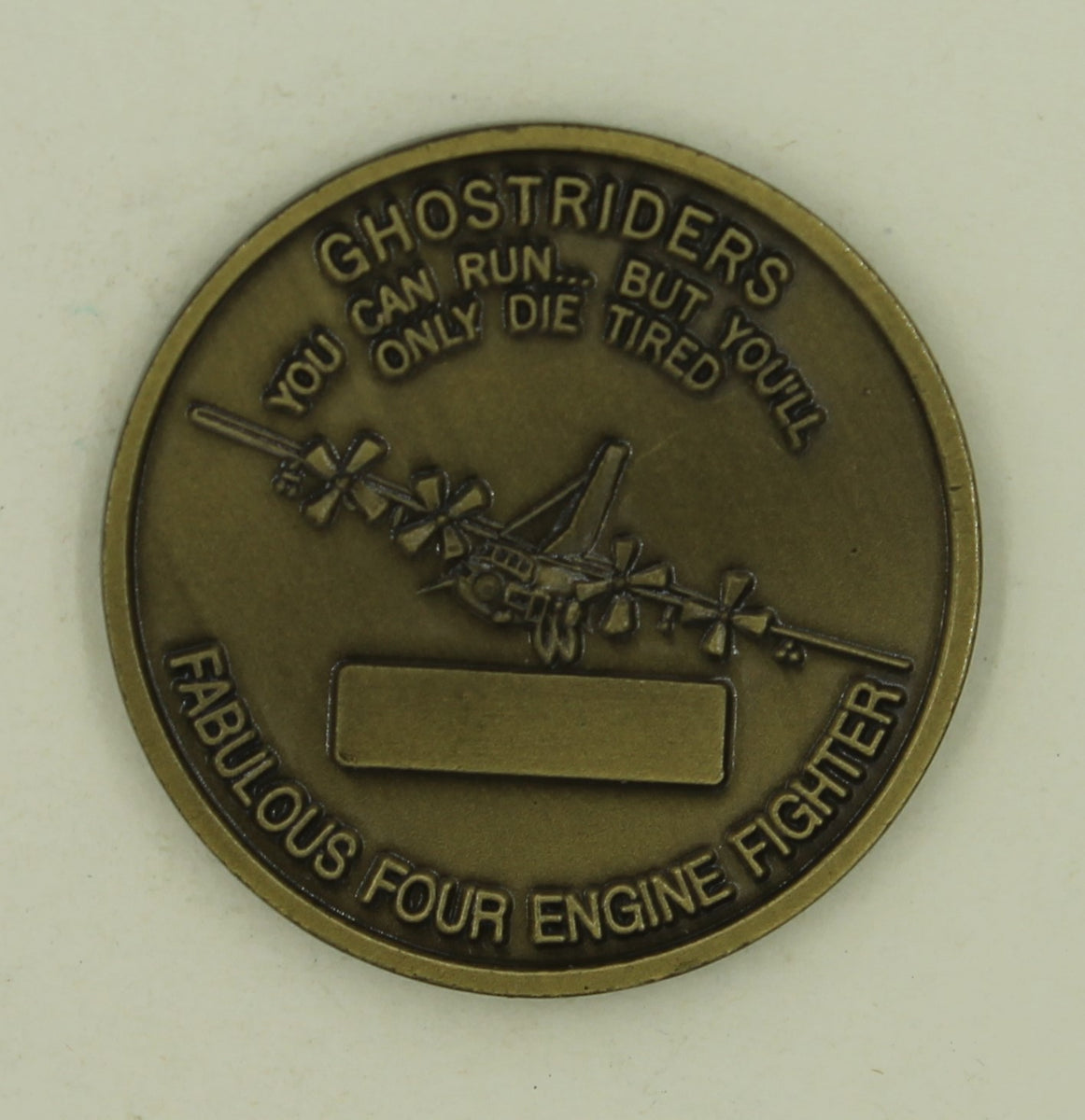 16th Special Operations Sq AC-130H Spectre Gunship Bronze Air Force Ch ...