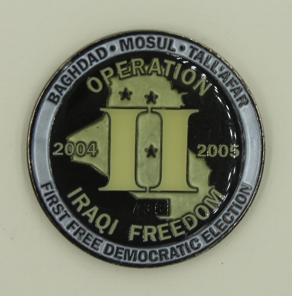 82nd Airborne 325th Airborne Infantry Regiment 2nd BN OIF II Army Chal ...