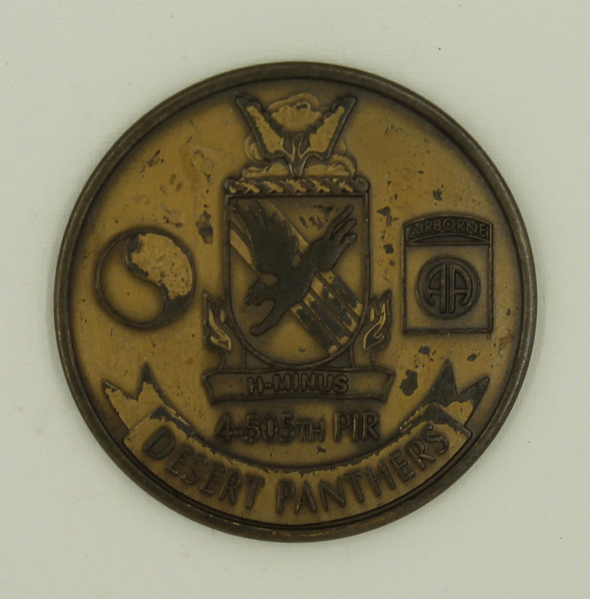 82nd Airborne Div 504th Parachute Inf Regiment 4th BN ser#0189 Army Ch ...