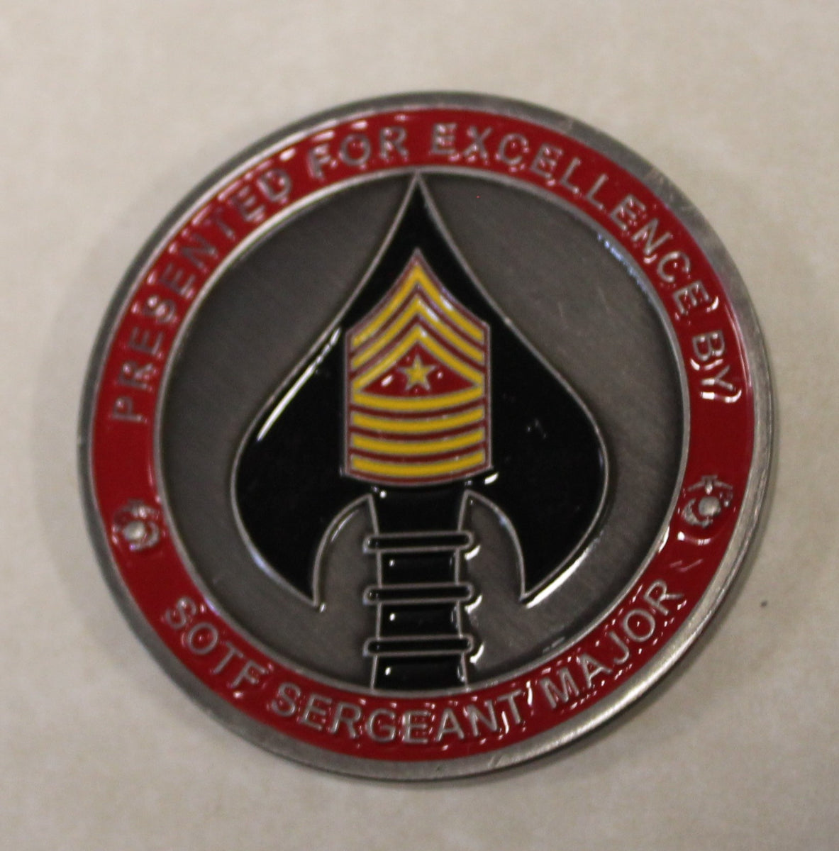 Marine Raider MARSOC SOTF82 SOTF Sergeant Major Challenge Coin – Rolyat ...