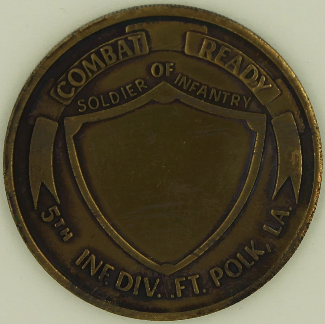 5th Infantry Division 6th Infantry 3rd Battalion Army Challenge Coin ...