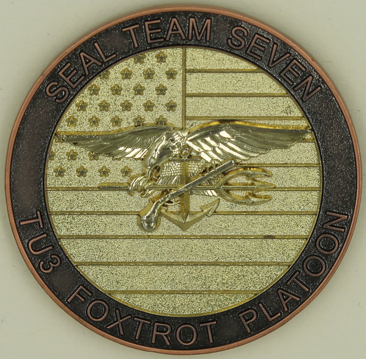Naval Special Warfare SEAL Team Seven/7 TU3 Foxtrot / F Platoon Challe ...