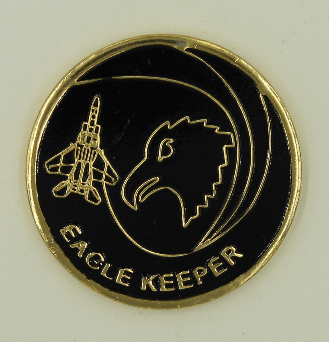 27th Fighter Squadron F-15 Eagle Keeper Air Force Challenge Coin ...