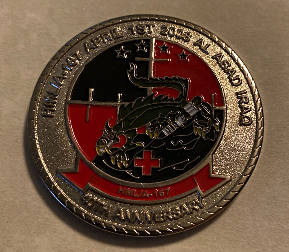 Marine Light Attack Helicopter HMLA-167 Challenge Coin – Rolyat ...