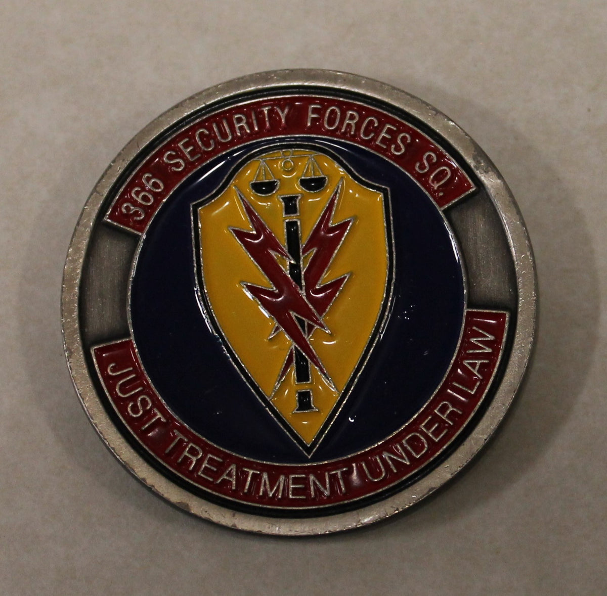 336th Security Forces Squadron Gunfighters Air Force Challenge Coin ...