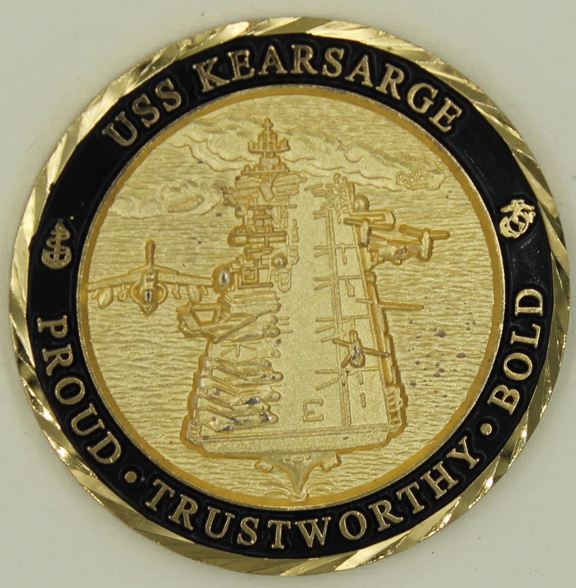 USS Kearsarge LHD-3 Navy Challenge Coin – Rolyat Military Collectibles
