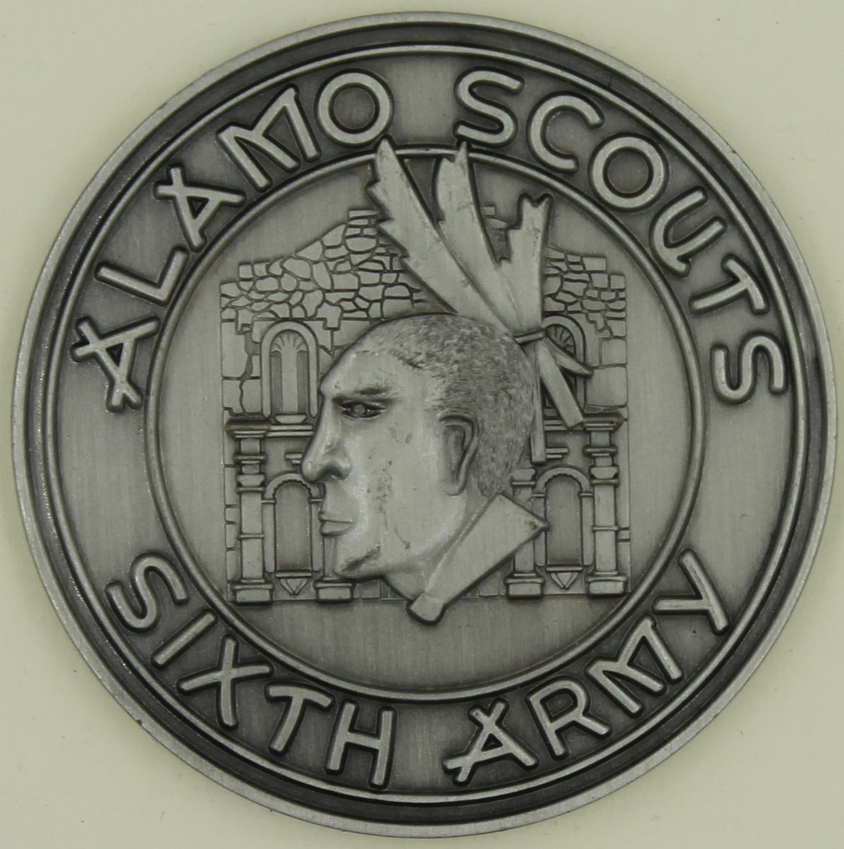 6th Army Alamo Scouts WWII Reunion Challenge Coin & Repro Patch ...