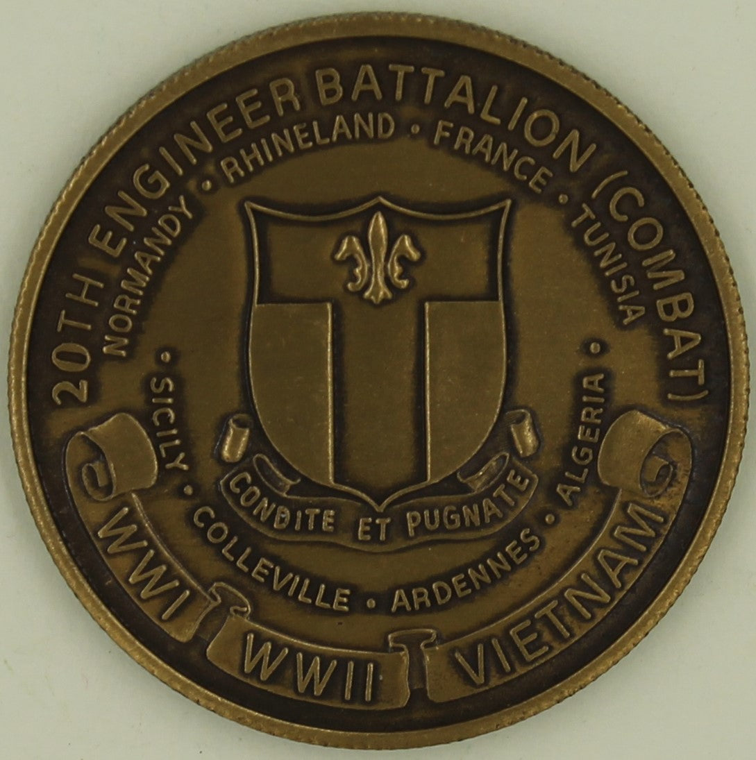 20th Engineer Battalion Combat Army Challenge Coin – Rolyat Military ...